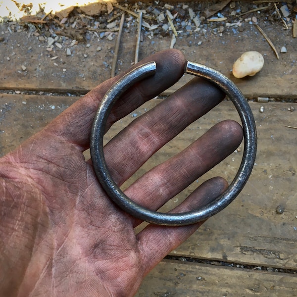 Hand Forged Bracelet - Etsy