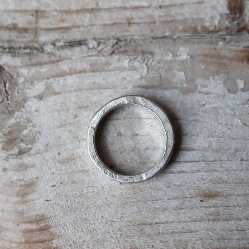 Cast Silver Ring - Etsy