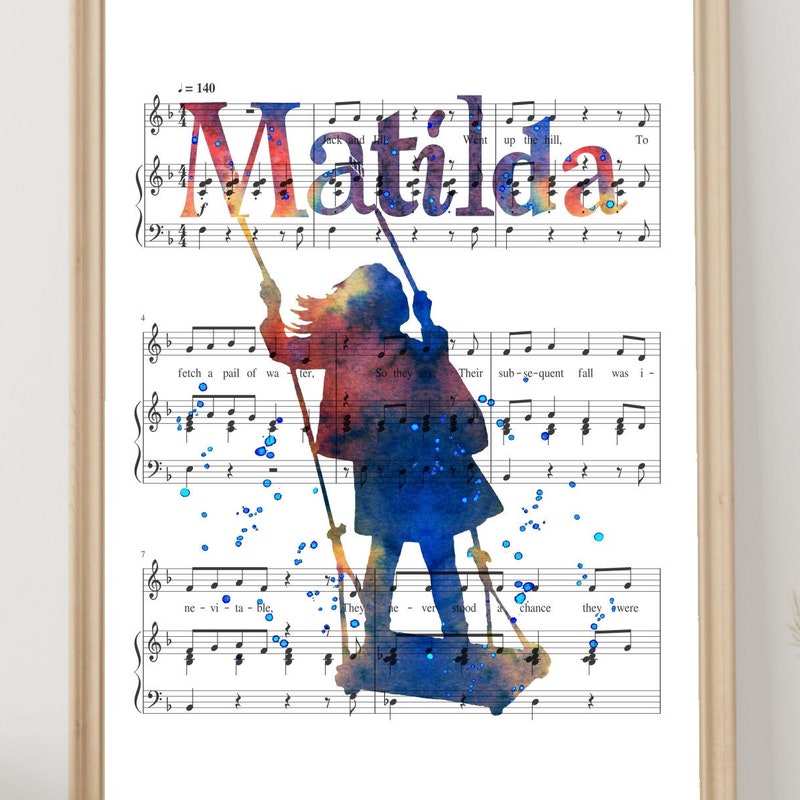 Matilda the Musical - Etsy