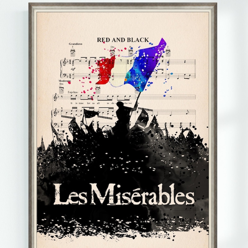 Les Miserables Print - Etsy
