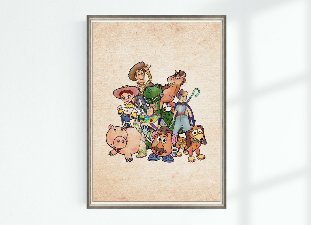 Toy Story Poster Printable Baby Room Decor Instant Digital Download - Etsy