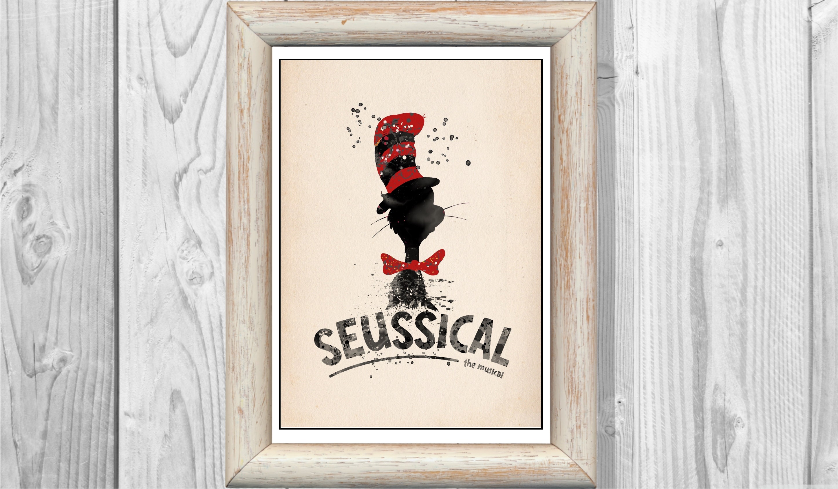 Seussical Musical Home Poster High School Musical Art Print | Etsy