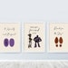 Toy Story Quotes Set of 3 Color Poster Woody and Buzz Boots With Andy ...