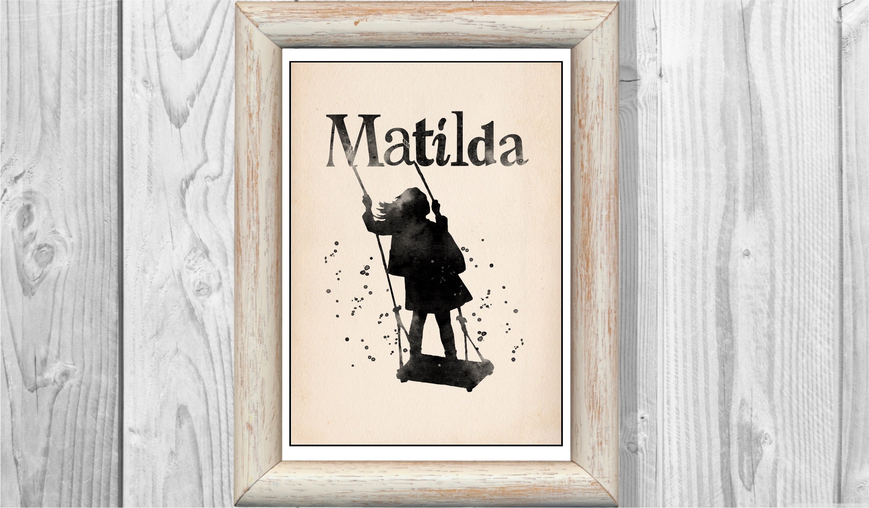 Matilda Musical Home Poster High School Musical Art Print | Etsy