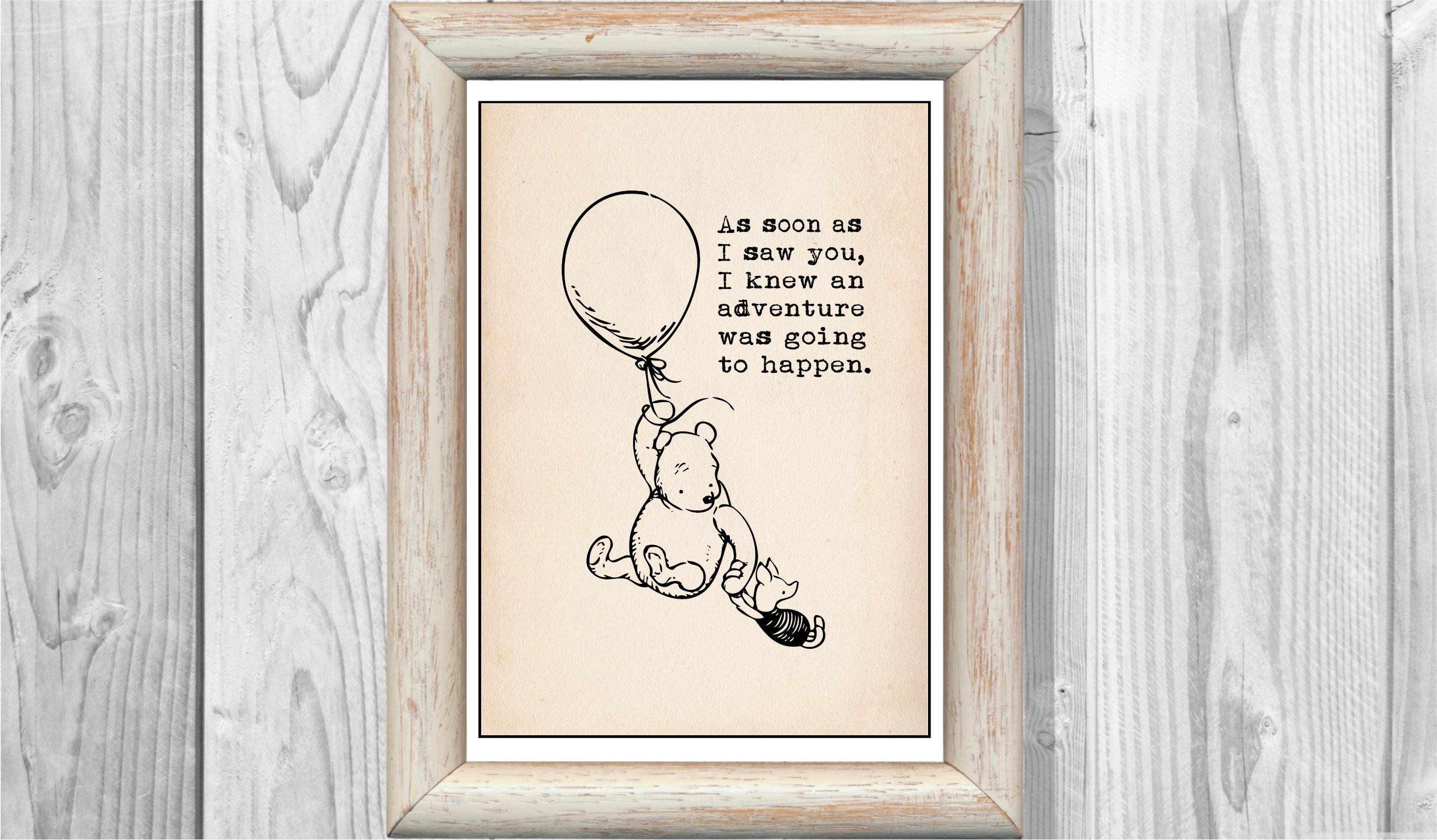 Tan pronto como te vi supe que una aventura iba a suceder... - Etsy España