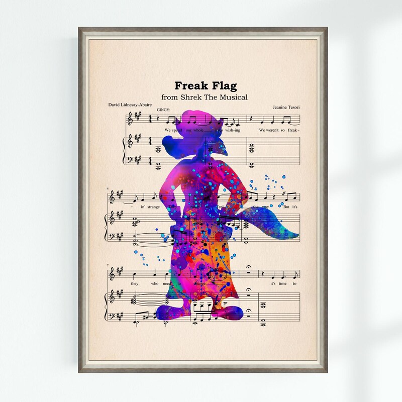 The Wolf in Shrek - Etsy