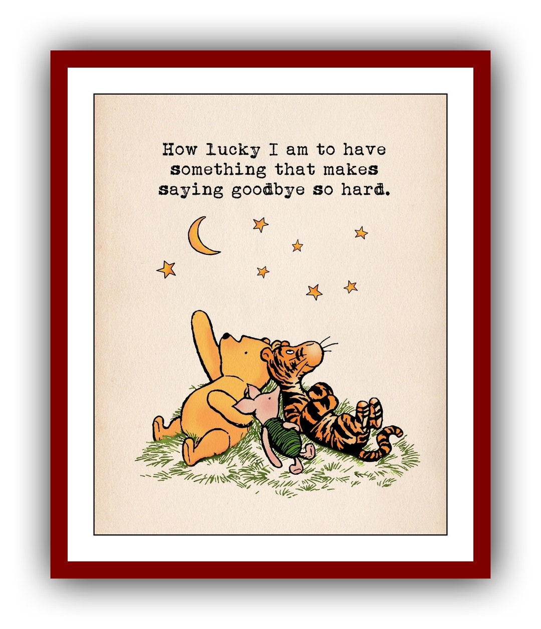 How Lucky I Am to Have Something That Makes Saying Goodbye so Hard ...