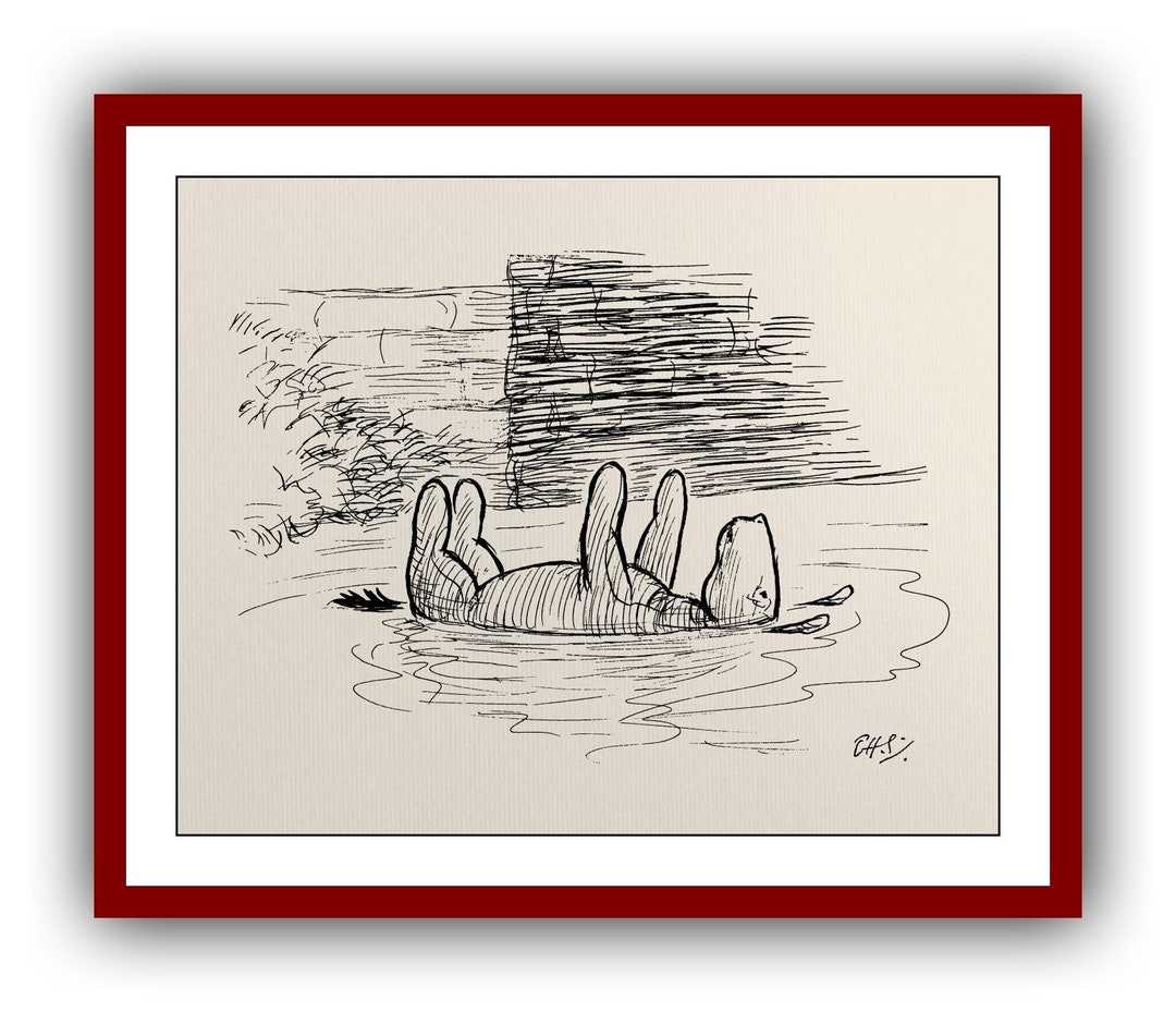 Eeyore Poster Winnie the Pooh Print Vintage Poster Wall Decor Print 81 ...