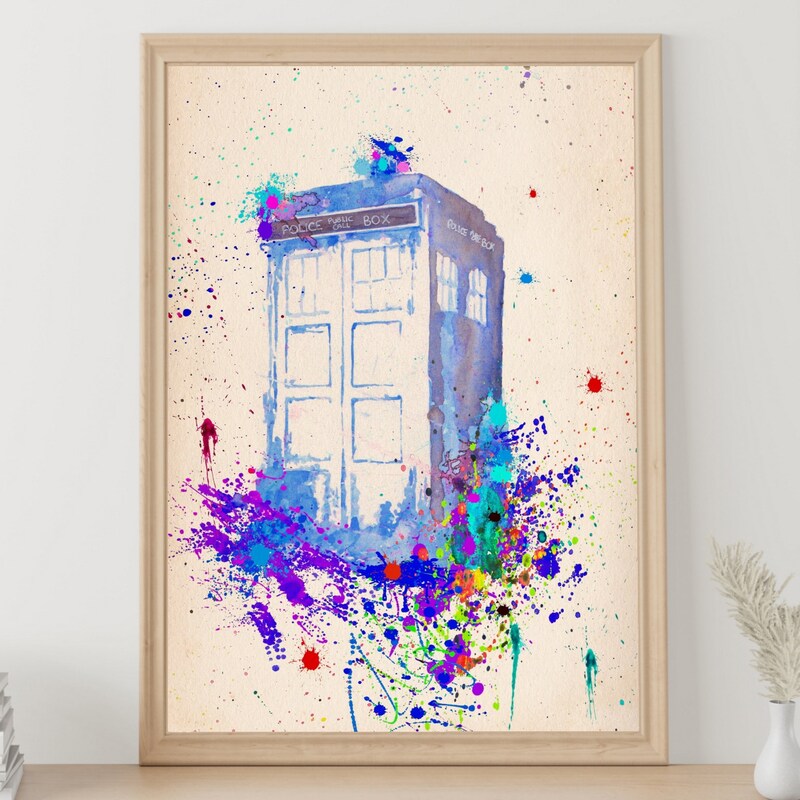 Doctor Who Poster - Etsy