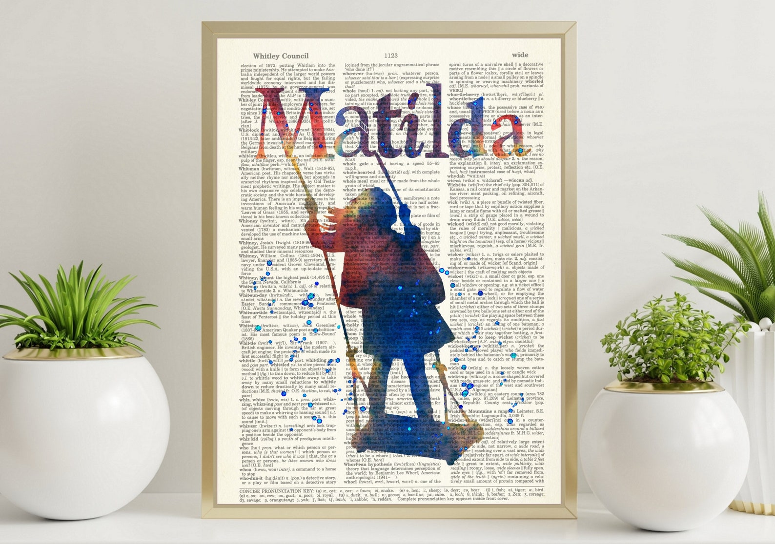 Matilda Poster Watercolor High School Musical Sheet Art Wall Decor Book ...