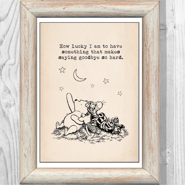 Piglet Goodbye - Etsy