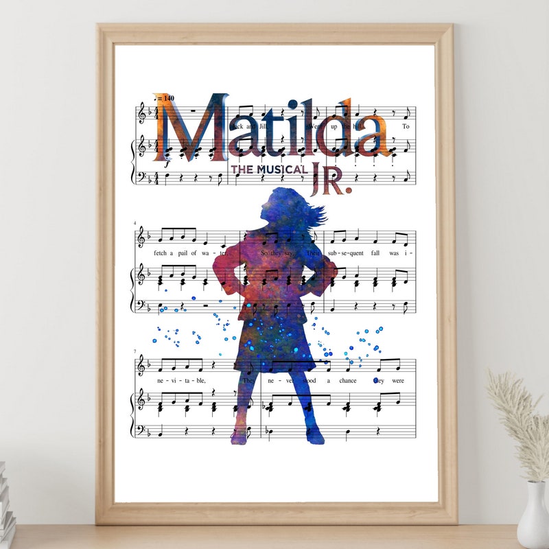 Matilda Poster - Etsy UK