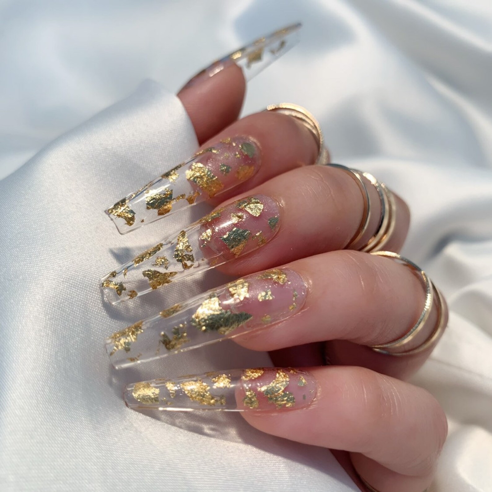 24k / Press on Nails | Etsy