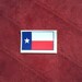State of Texas Flag Emblem Decal Bumper Sticker - Retro 1980's Vintage ...