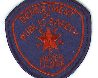Texas Dps Patch - Etsy