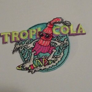 Tropi Cola Patch, Sparkling Cola Champagne Soda, Mexican Soda, Surfing ...