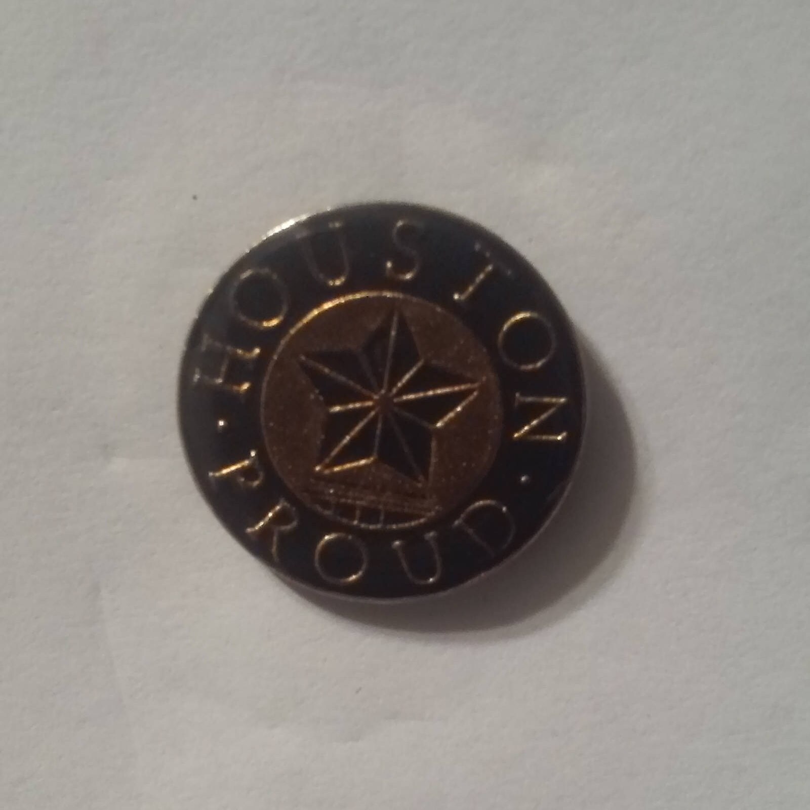 Houston Proud Lone Star Houston Texas Hat-tie Tack-lapel Pin - Vintage ...