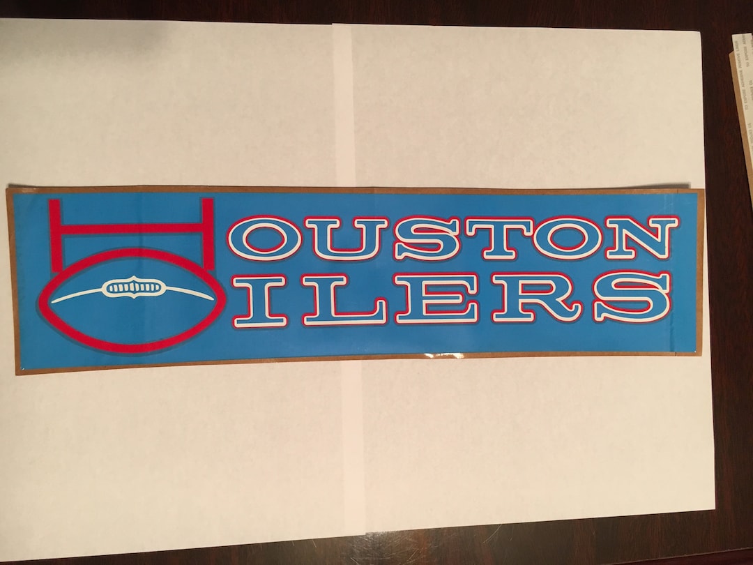 Houston Oilers, Tennessee NFL Football Luv Ya Blue Texas X- Large ...