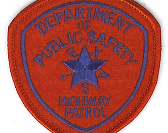 Texas Dps Patch - Etsy