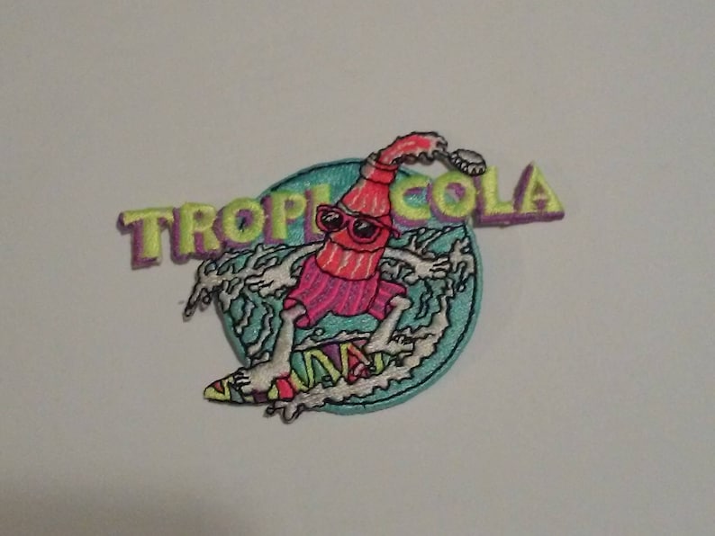 Tropi Cola Patch, Sparkling Cola Champagne Soda, Mexican Soda, Surfing ...