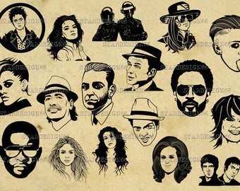 Pink Singer Svg | Etsy