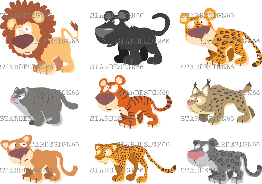 Digital SVG PNG JPG Animals, Forest Animals, Cute Animals, Woodland ...