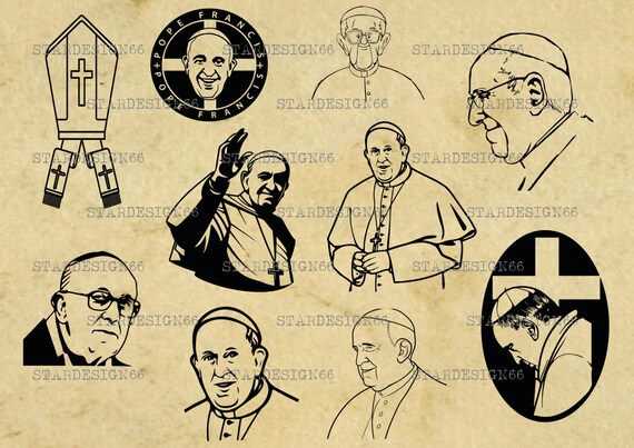 Pope Francis Vector