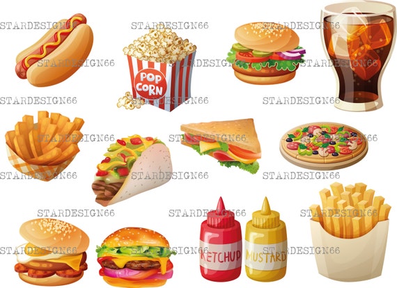 Hot Dog And Chips Clip Art