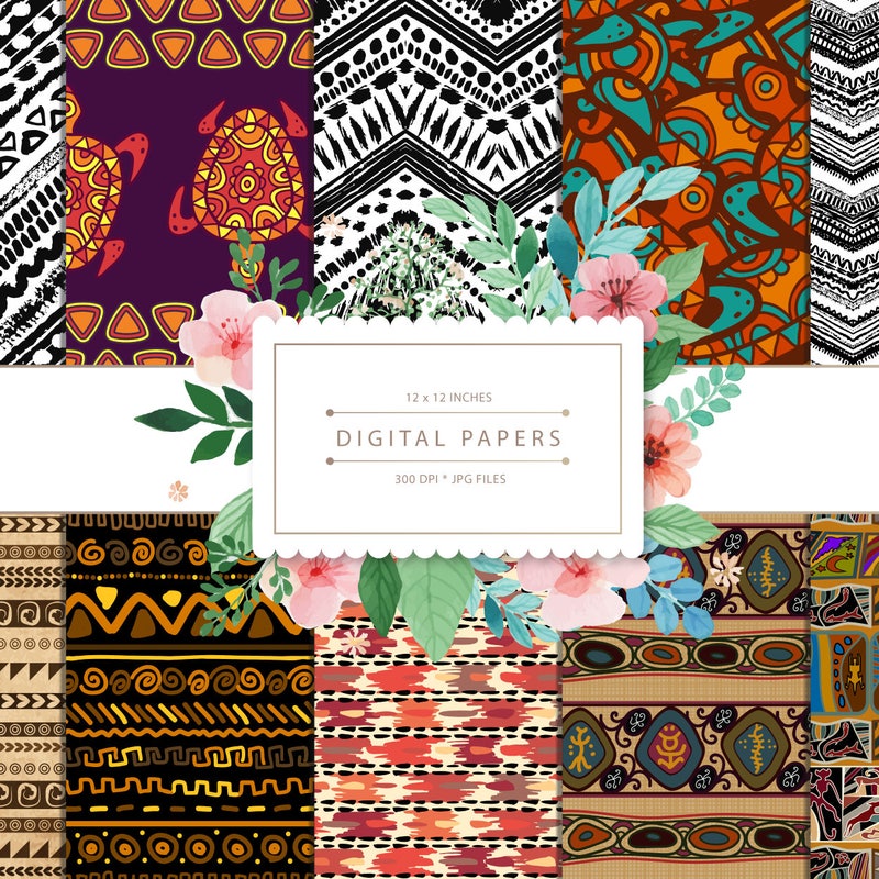 Tribal Patterns - Etsy