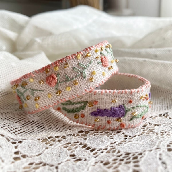 Fabric Bracelet - Etsy