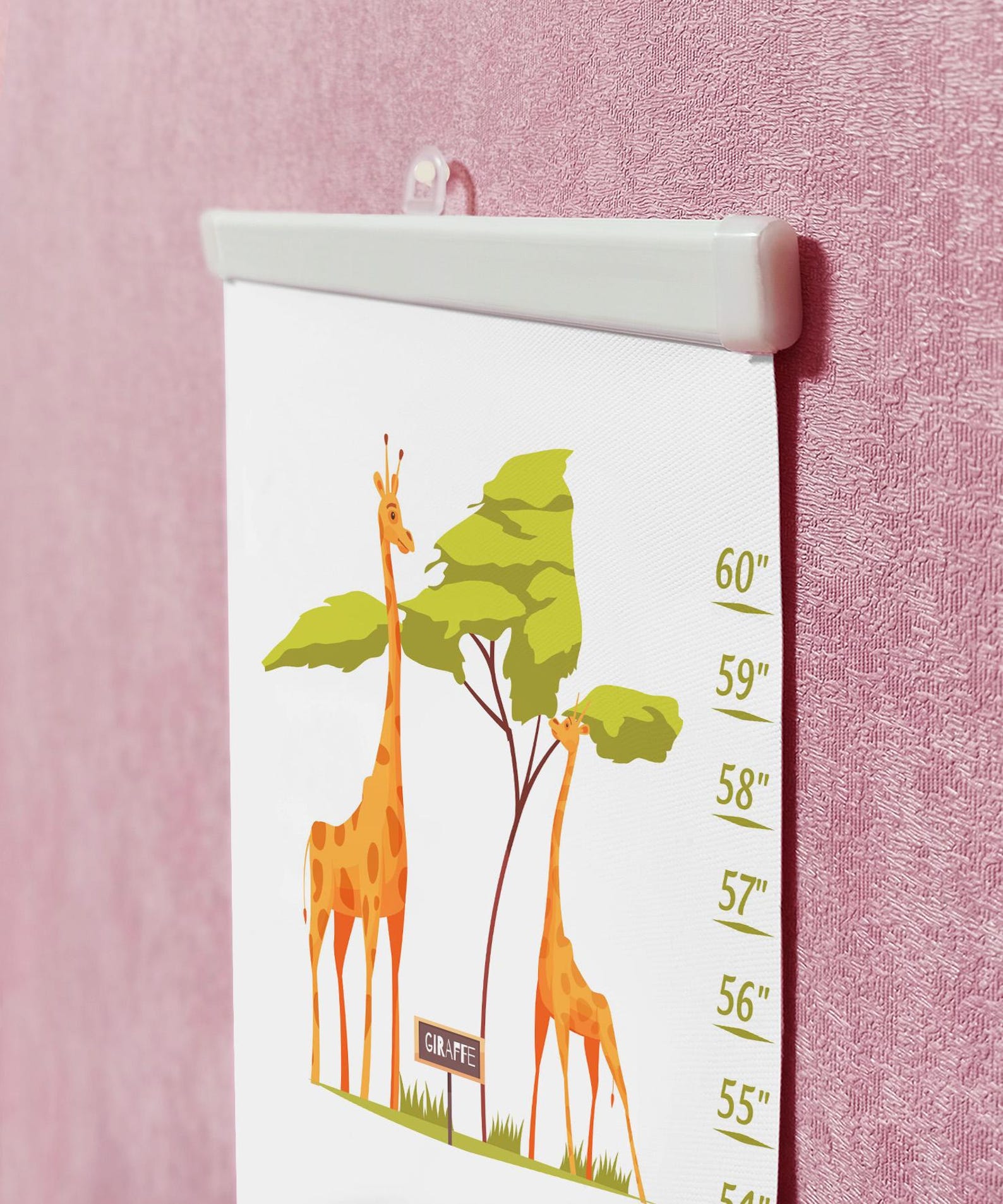 Kids Growth Chart Height Charts for Kids Height Meter Personalised Tree ...