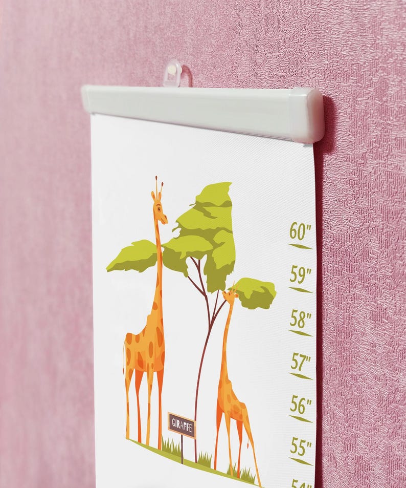 Kids Growth Chart Height Charts for Kids Height Meter Personalised Tree ...