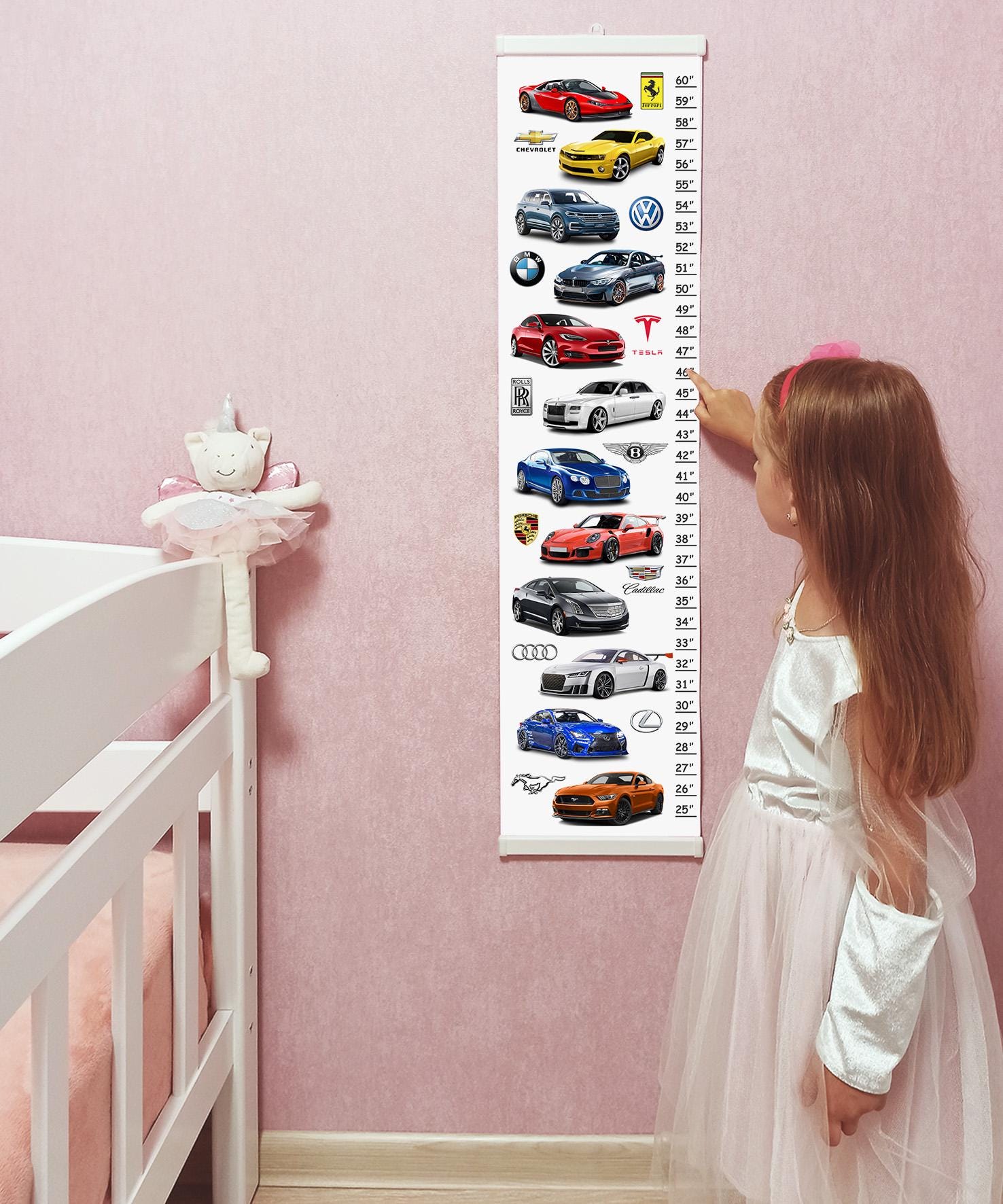 Height Meter Kids Growth Chart Height Charts for Kids Personalised Tree ...