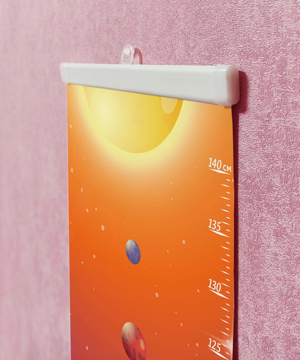 Solar System Growth Chart: Kids Height Tracker, Galaxy Nursery Decor - Etsy