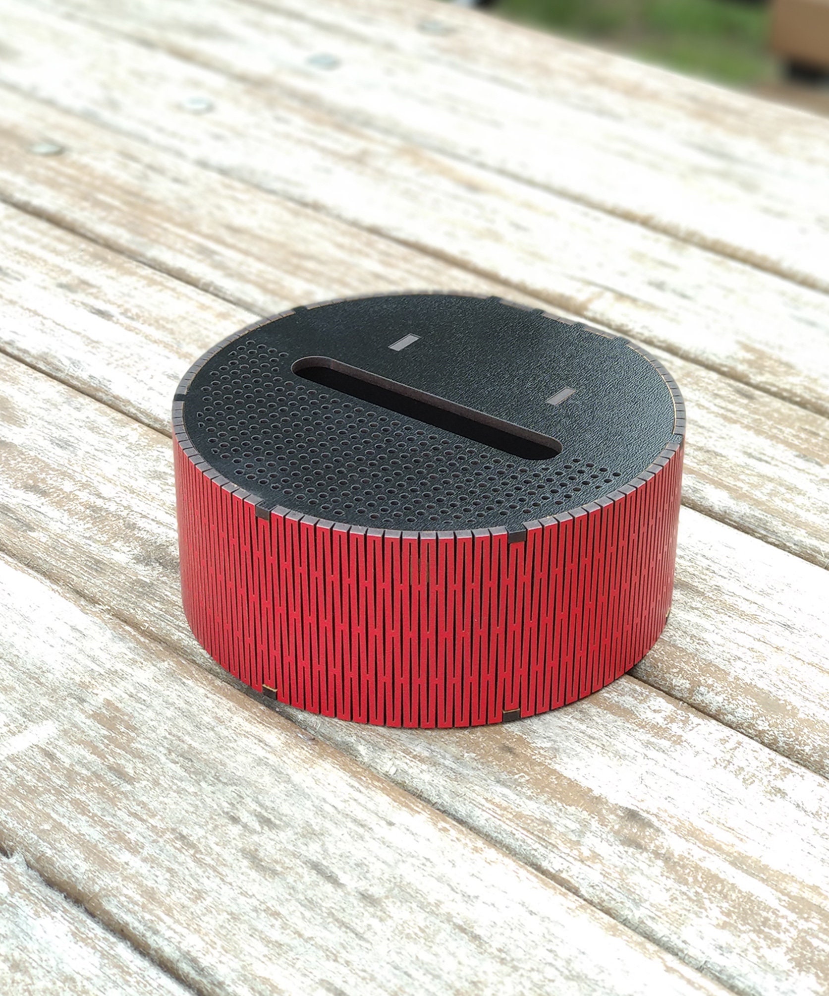 Round Music Holder Red Holder Accessories for Phone Round Speaker ...