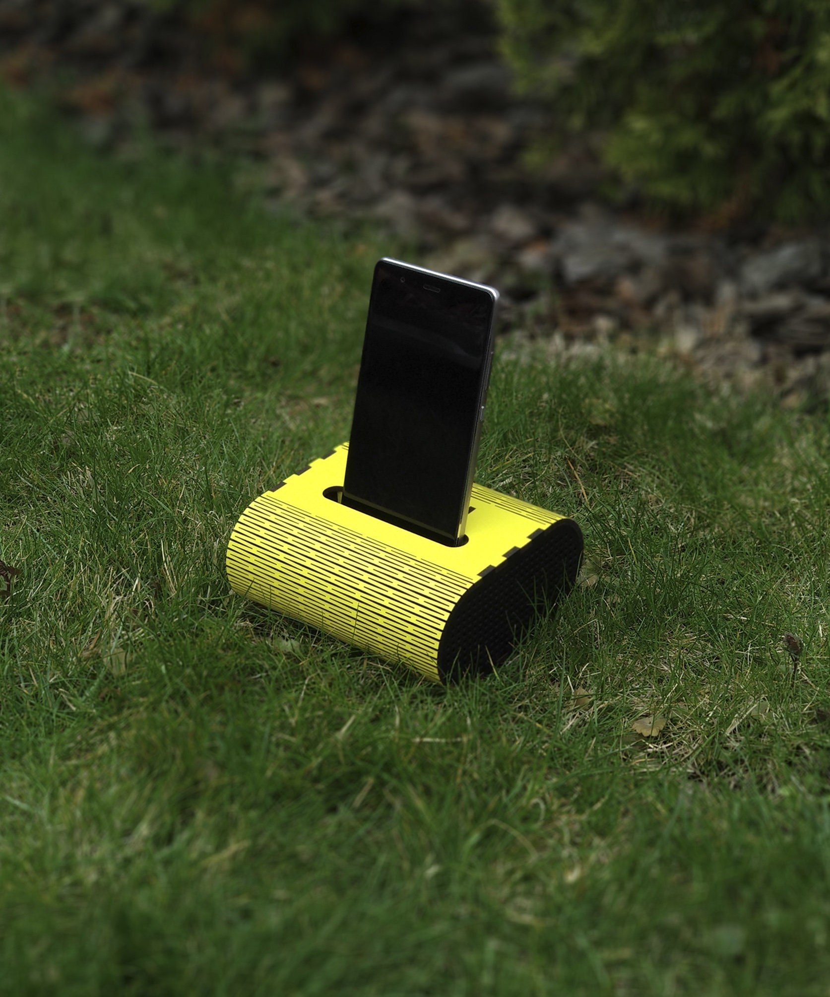 Yellow Stands Phone Smartphone Passive Speaker Amplifier HDF - Etsy