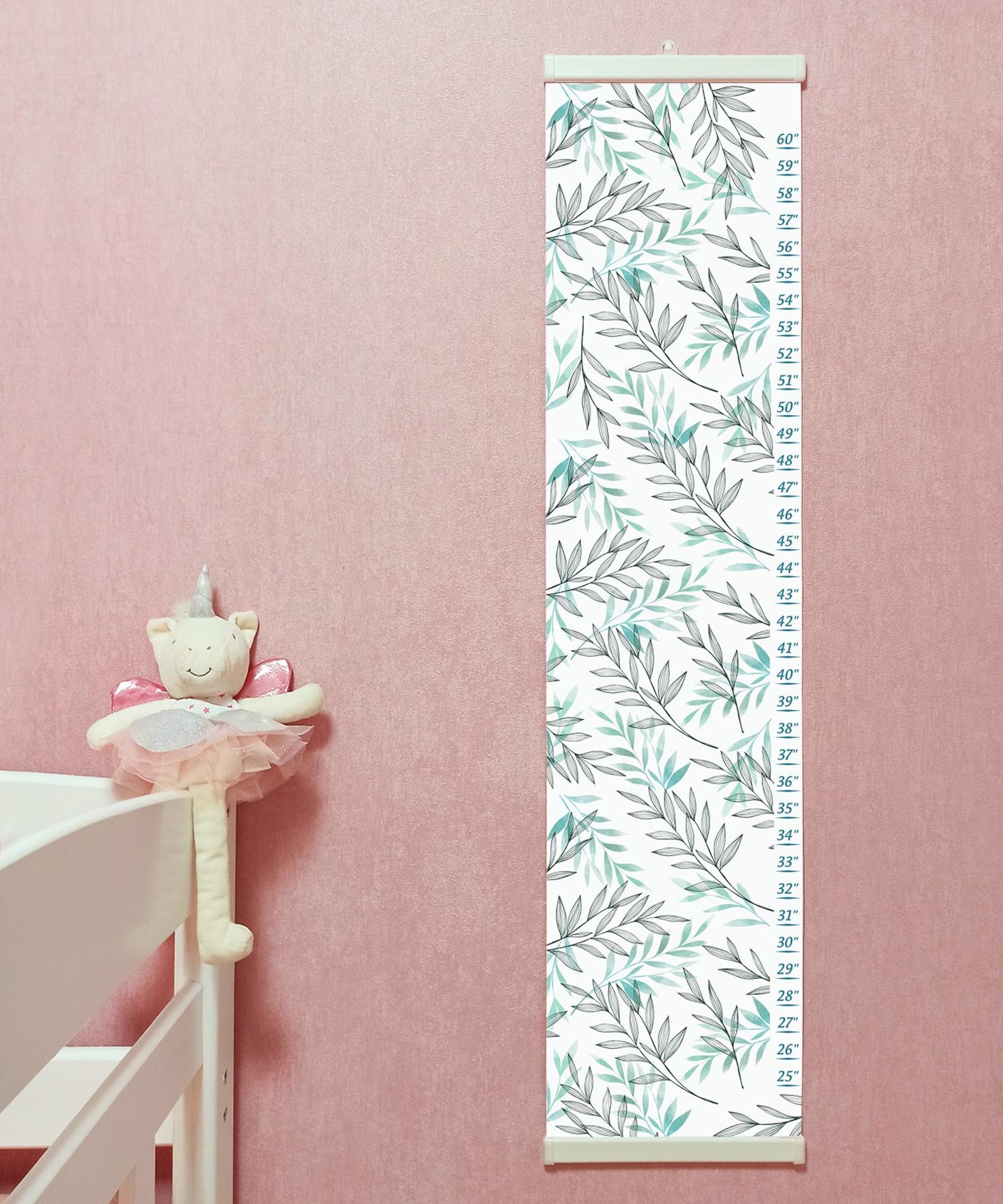 Leaves Growth Chart Height Charts Leaves Height Meter Personalised Tree ...