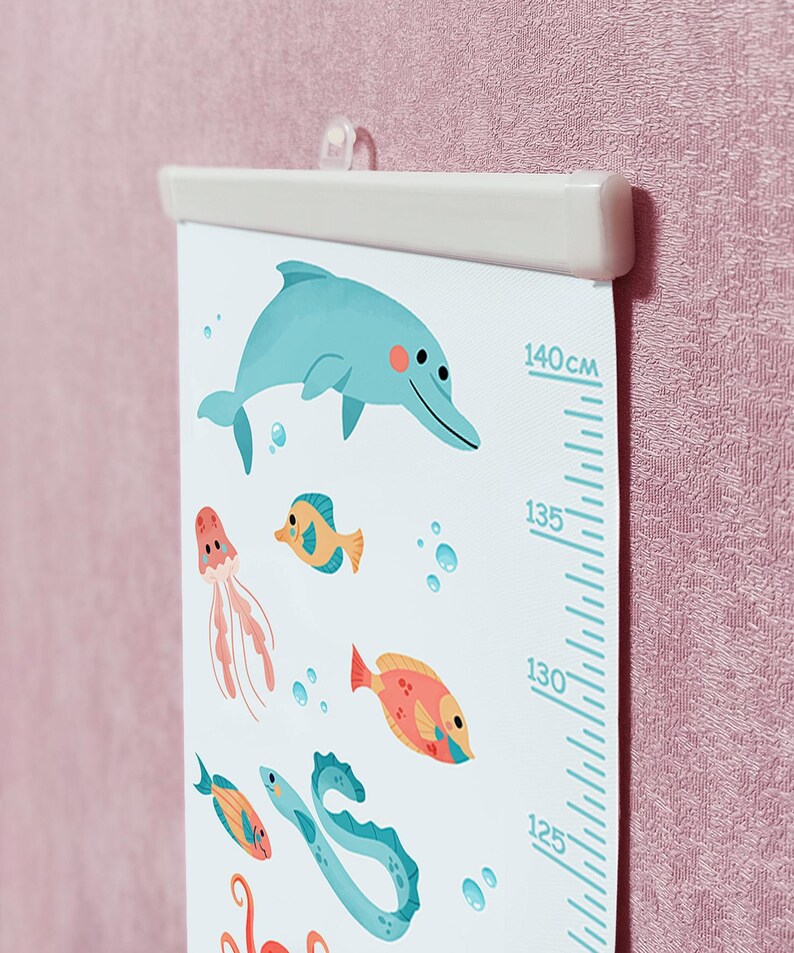 Sea Residents Growth Chart Height Charts for Kids Height Meter Height ...
