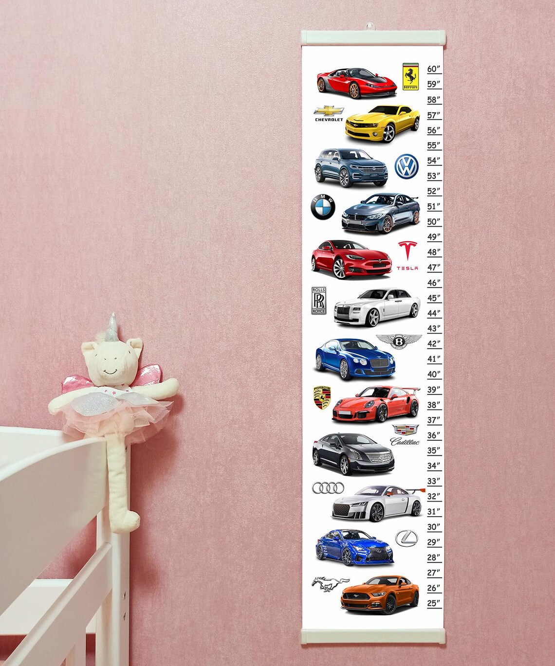 Height Meter Kids Growth Chart Height Charts for Kids Personalised Tree ...