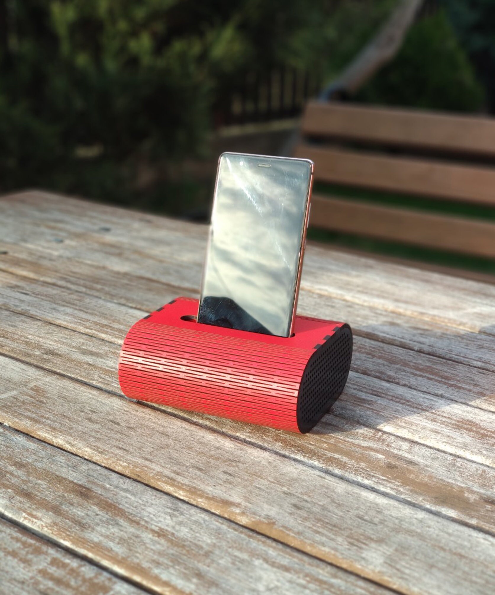 Super Color Box Red Holder Oval Stands Docking Stations - Etsy