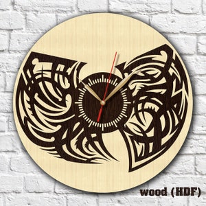 Clan Clock Hip-hop Music Clock Decor Music Room Hip Hop Wall - Etsy