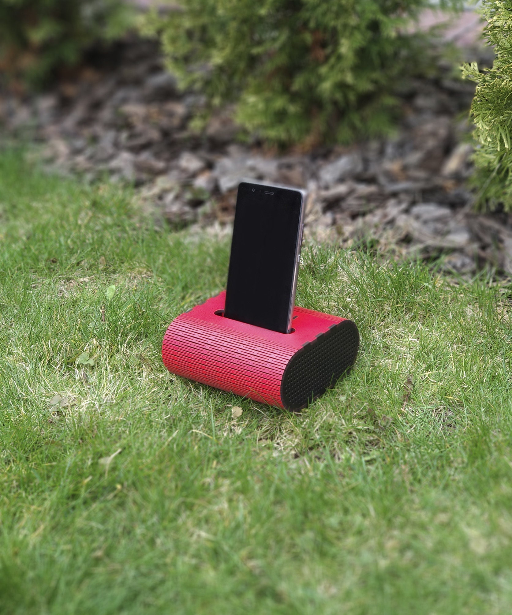 Super Color Box Red Holder Oval Stands Docking Stations - Etsy