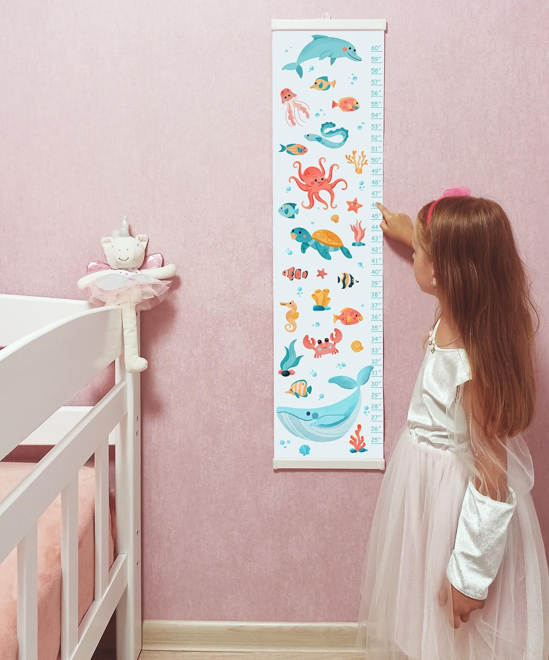 Sea Residents Growth Chart Height Charts for Kids Height Meter Height ...