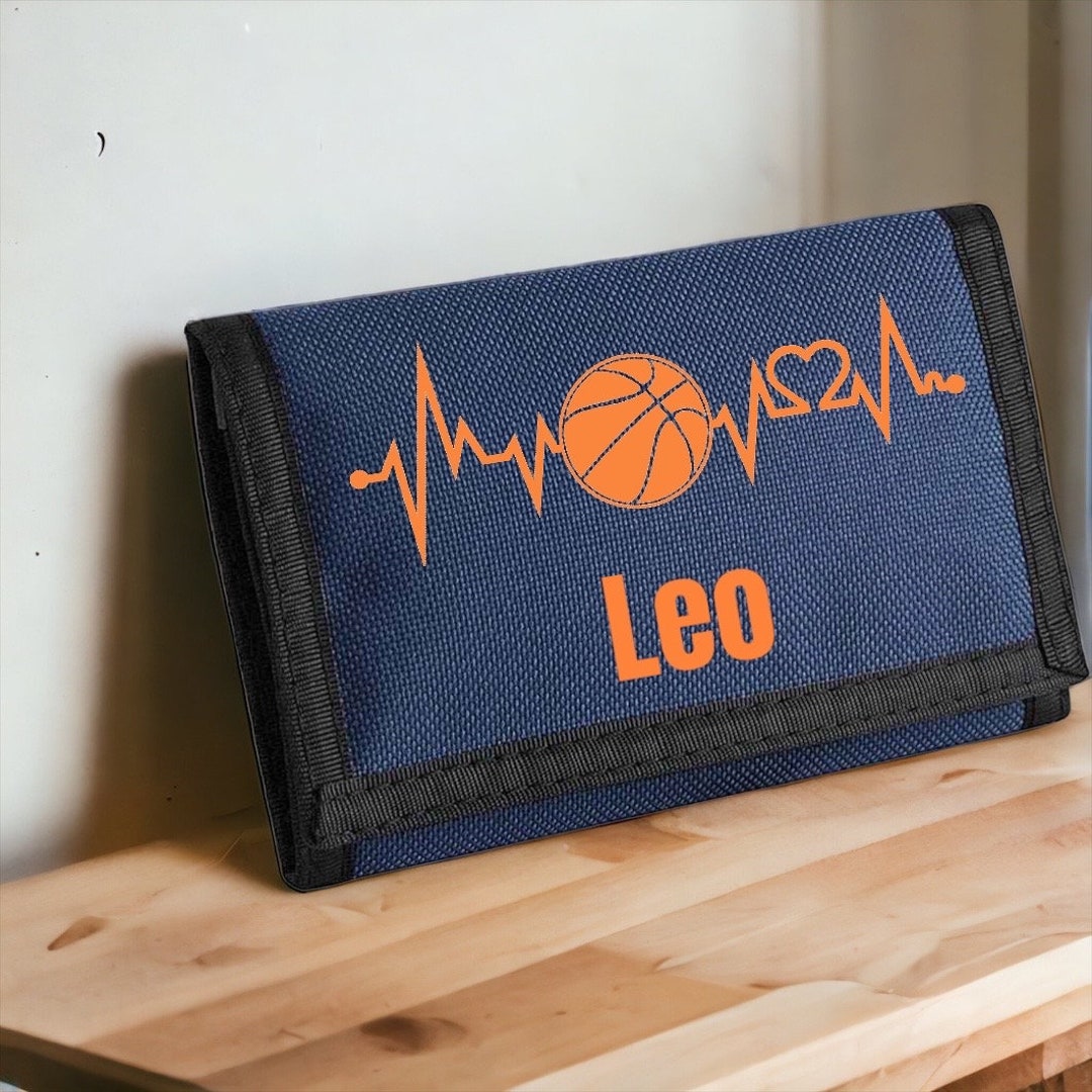 BASKETBALL HEARTLINE WALLET, Versatile Ripper Wallet, Boys First Wallet ...