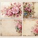 Vintage Floral Journal Pages, Printable Paper, Vintage Botanical ...