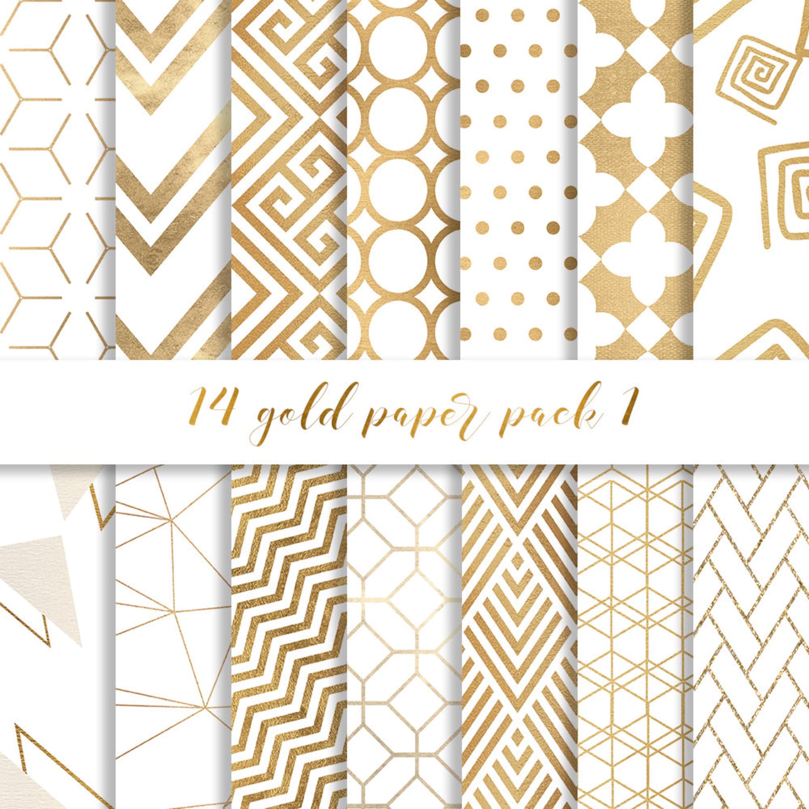Gold Digital Paper 1 Gold Paper Glitter Paper Pattern Gold - Etsy