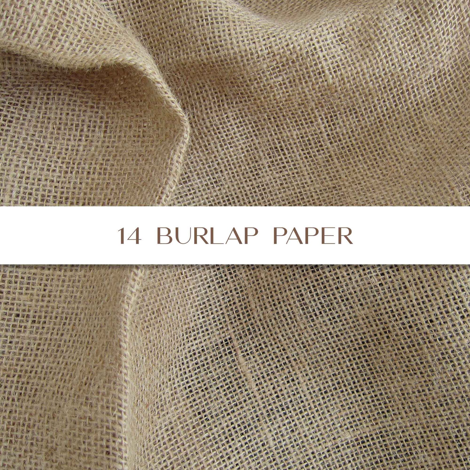 Burlap digital paper rustic background natural linen | Etsy