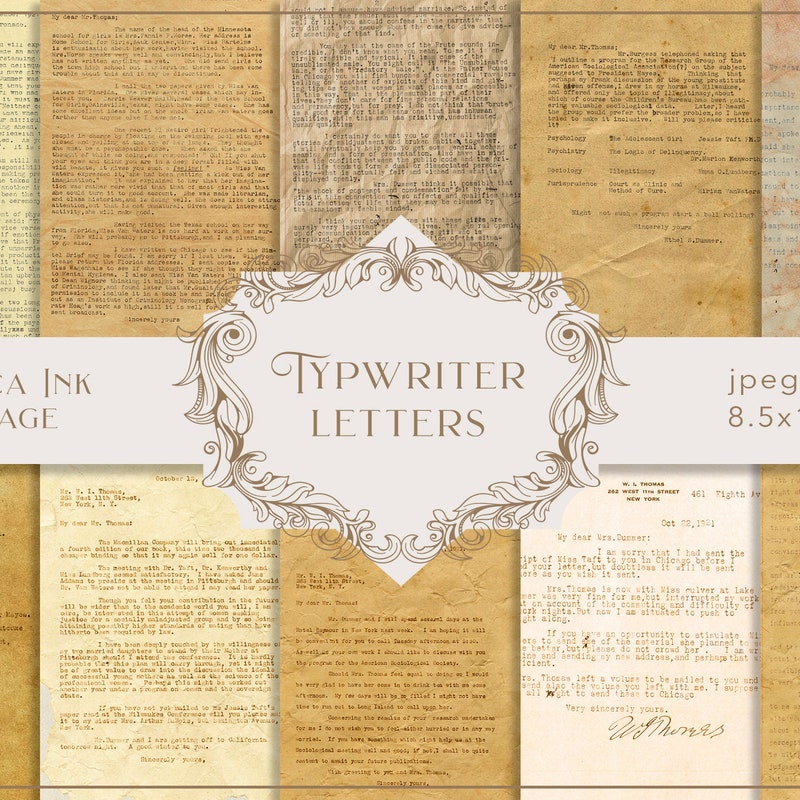 Antique Embroidery Words - Etsy