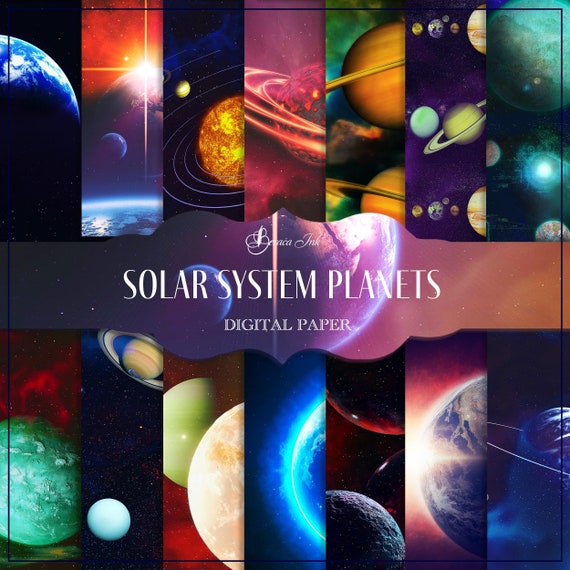 Solar System Paper Model