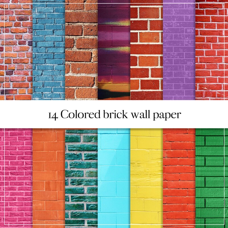 Red Brick Color Palette - Etsy